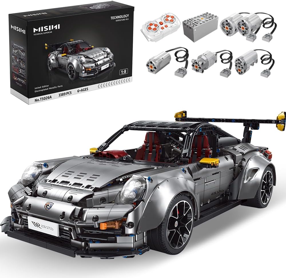 MISINI T5026A 911 Sports Car Building Blocks Set - zhis22