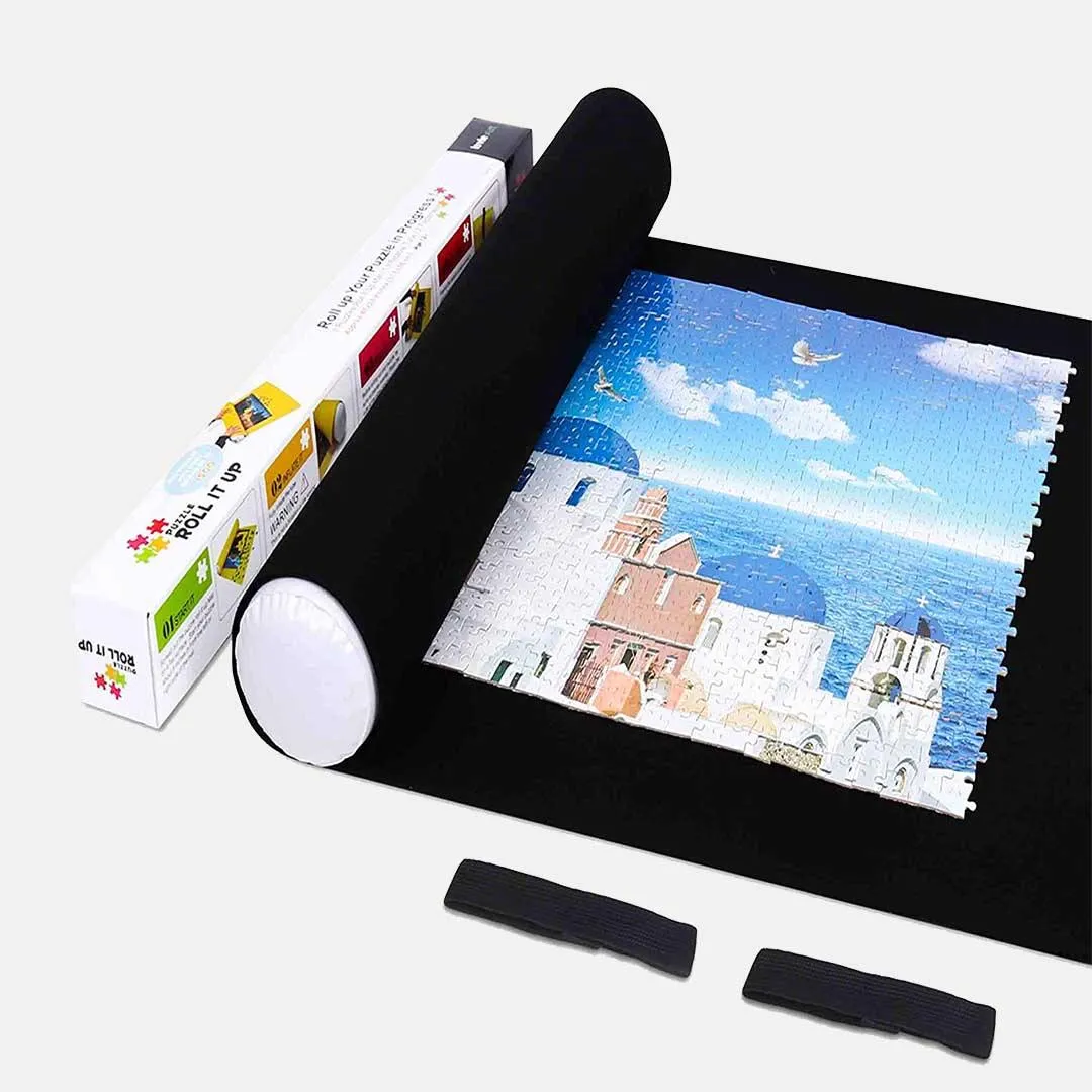 Jigsaw Puzzle Mats Roll Up Puzzle Holder Mat Up To 1500 Pieces Puzzle
